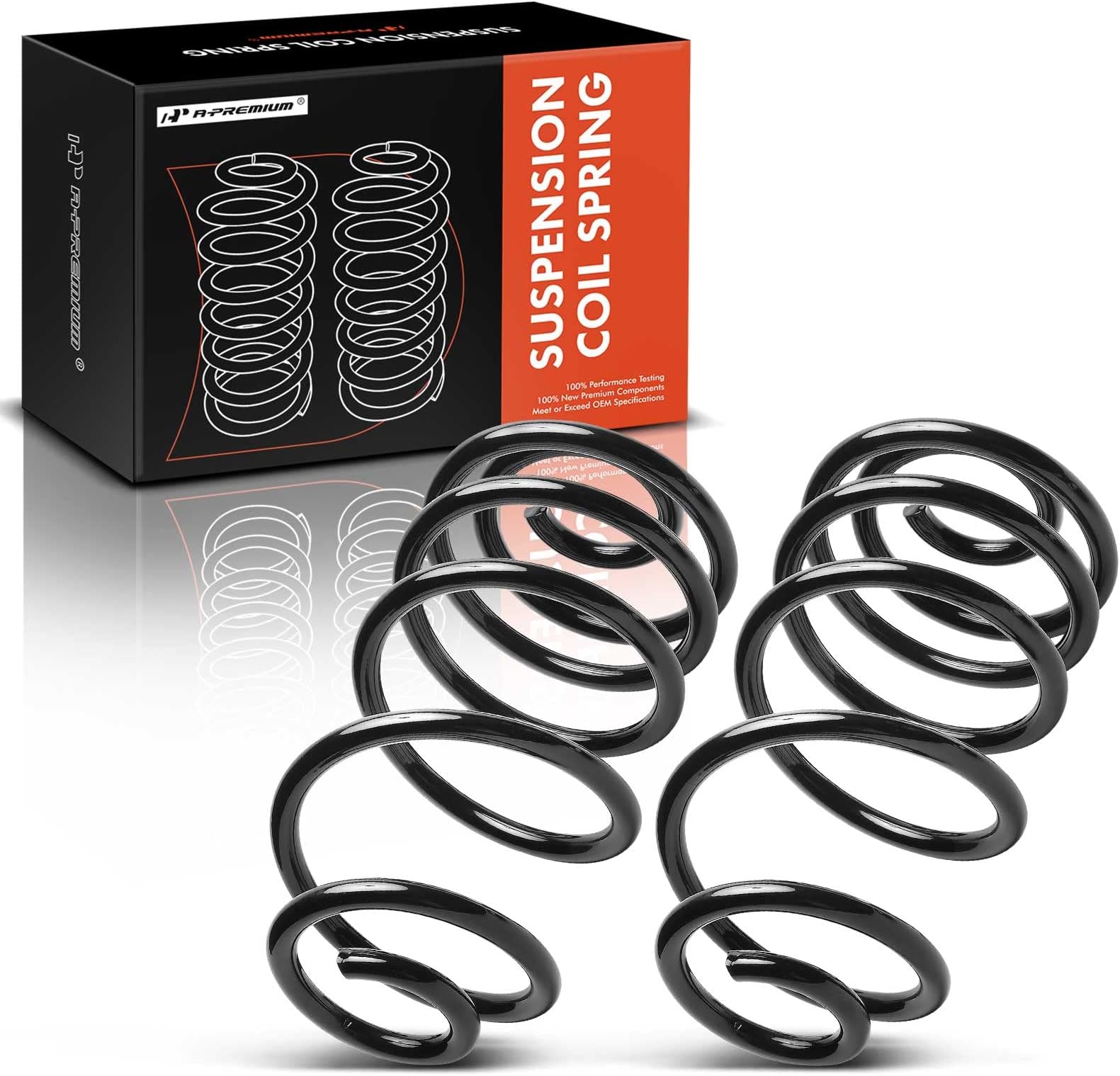 Amazon.com: A-Premium 2Pcs Rear Coil Spring Set Compatible with ...