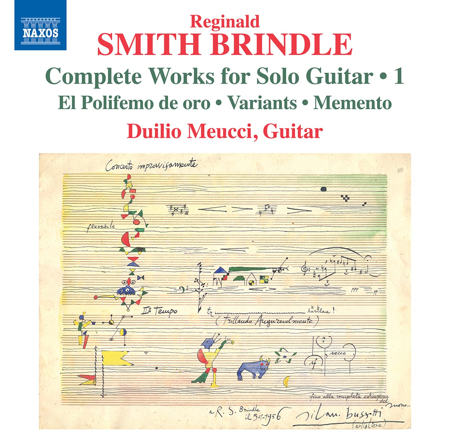 Buy Reginald Smith Brindle: Complete Works for Solo Guitar, Vol. 1 - El Polifemo de oro ...