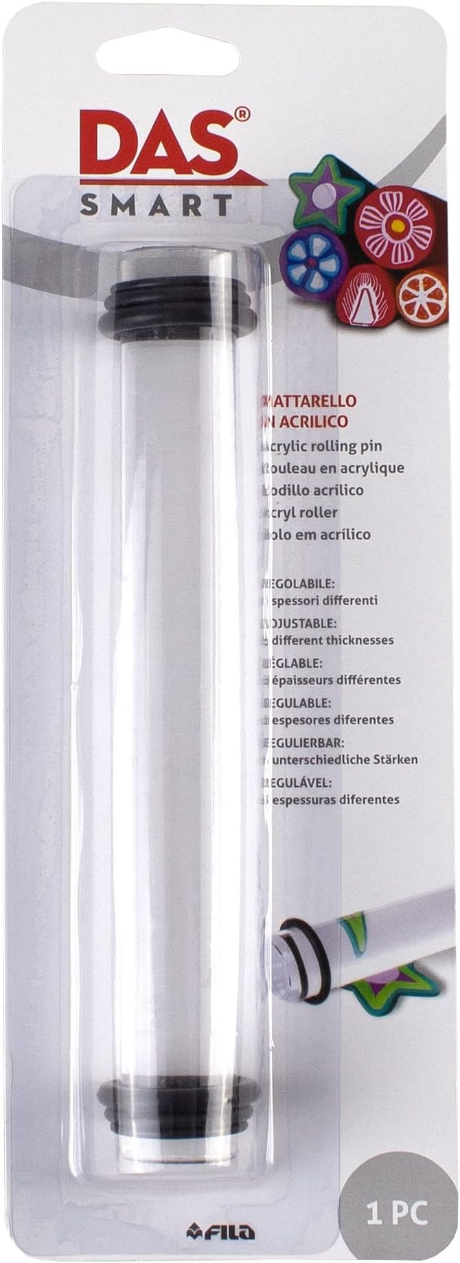 Amazon.com: DAS Smart Adjustable Roller, Acrylic, Modelling Tool