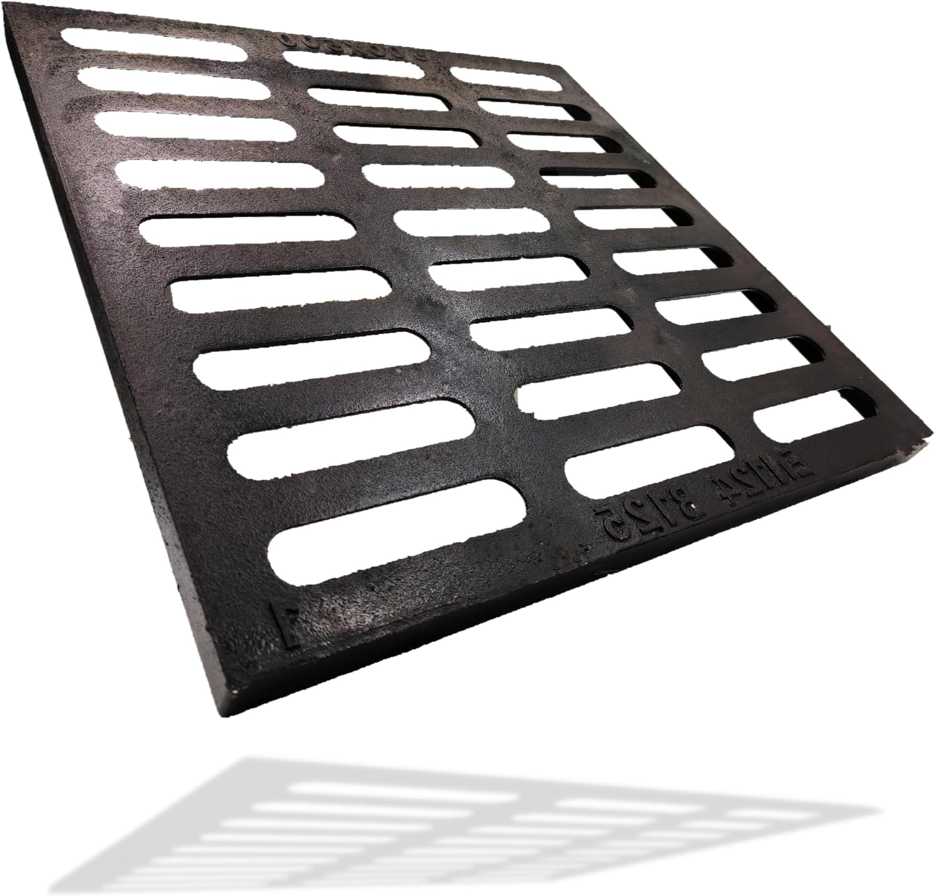 DuuMuut Cast Iron Drain Grate, 18x18 Outdoor Drain Cover, B125 Class ...