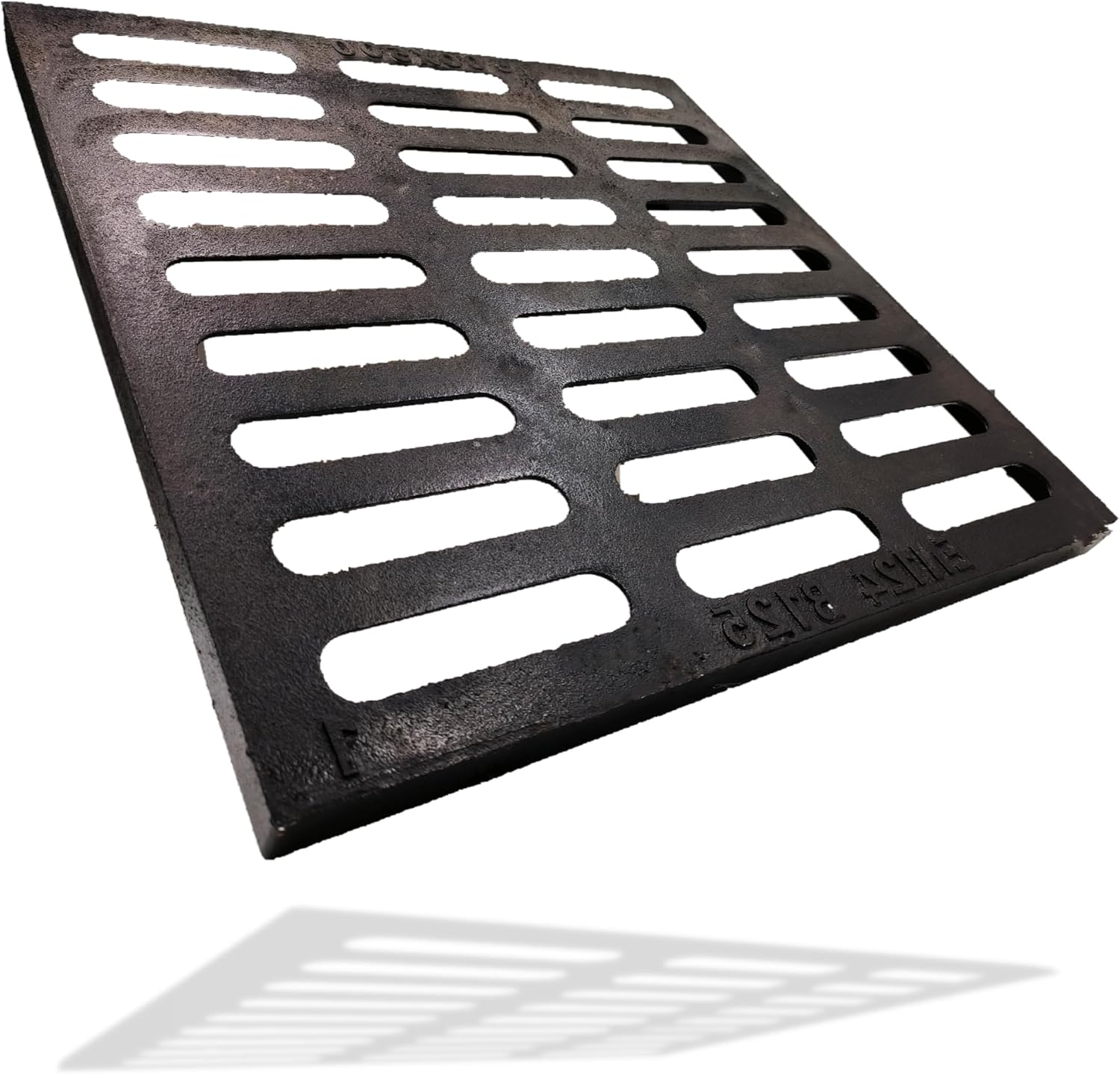 DuuMuut Cast Iron Drain Grate, 20x20 Outdoor Drain Cover, B Class Sewer ...