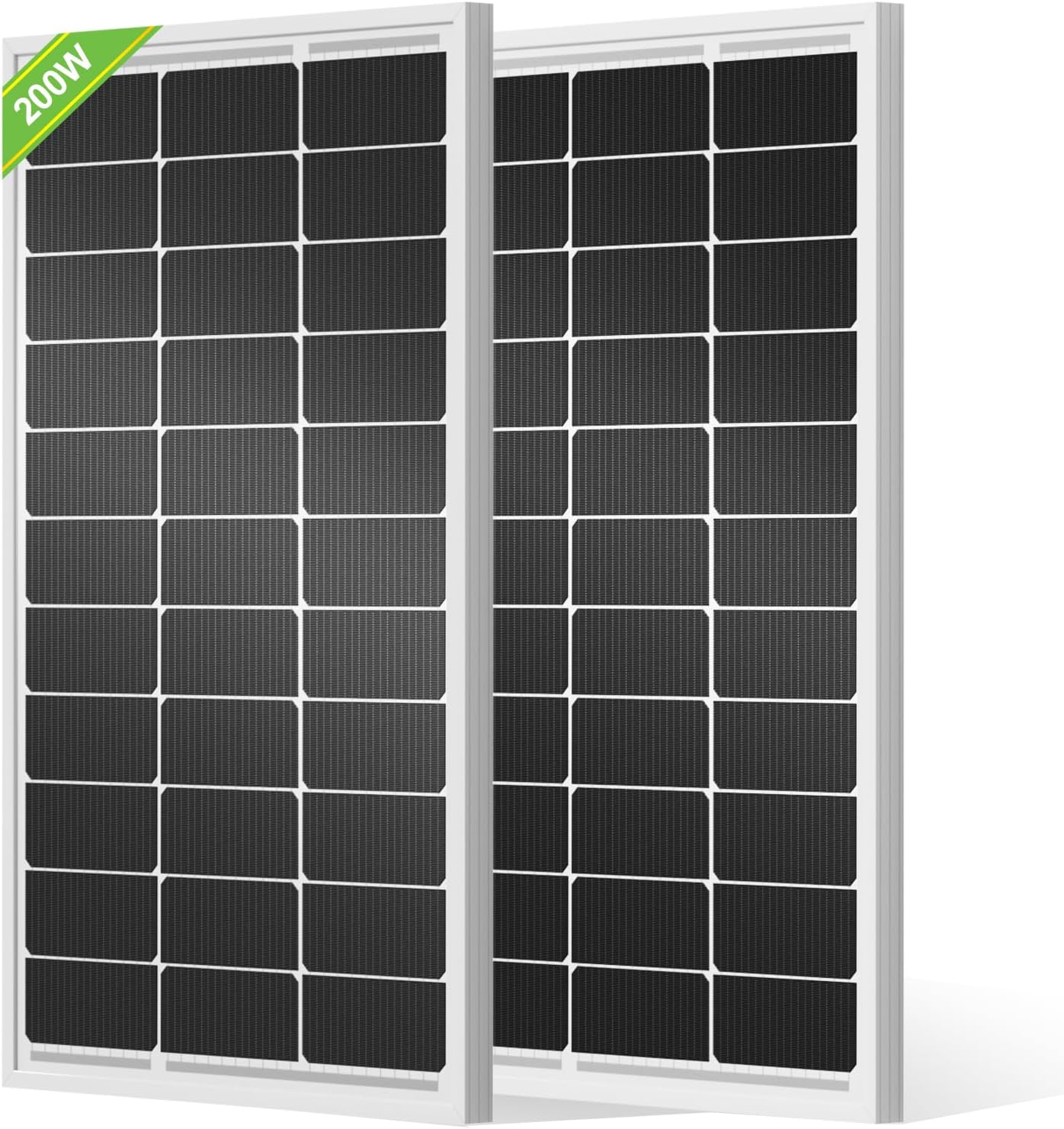 DOKIO Panneau solaire 100 W 18 V certifié TÜV allemand monocristallin (haute efficacité) pour ...