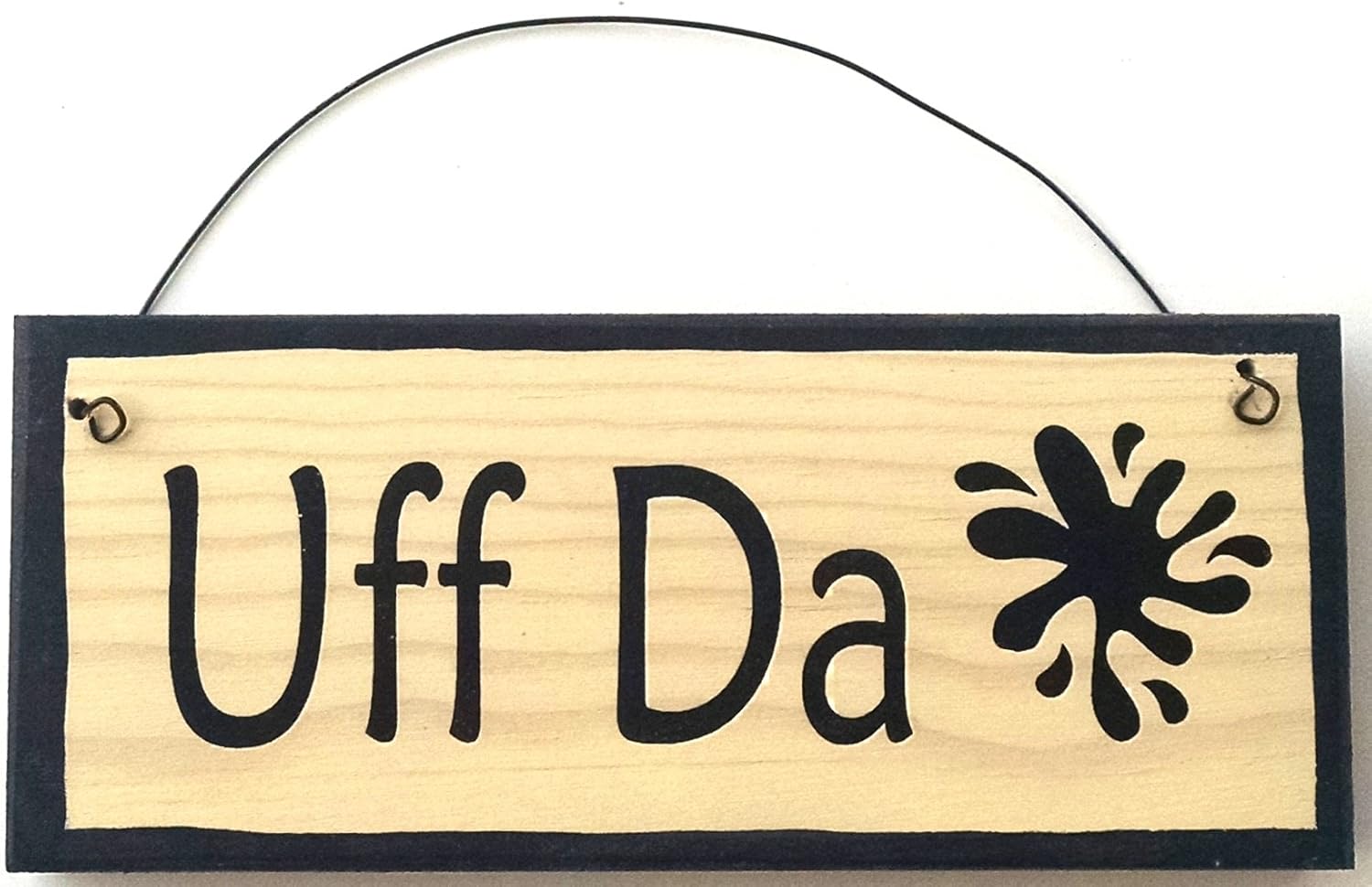 Amazon.com: Uff Da sign Norwegian Scandinavian expression : Home & Kitchen