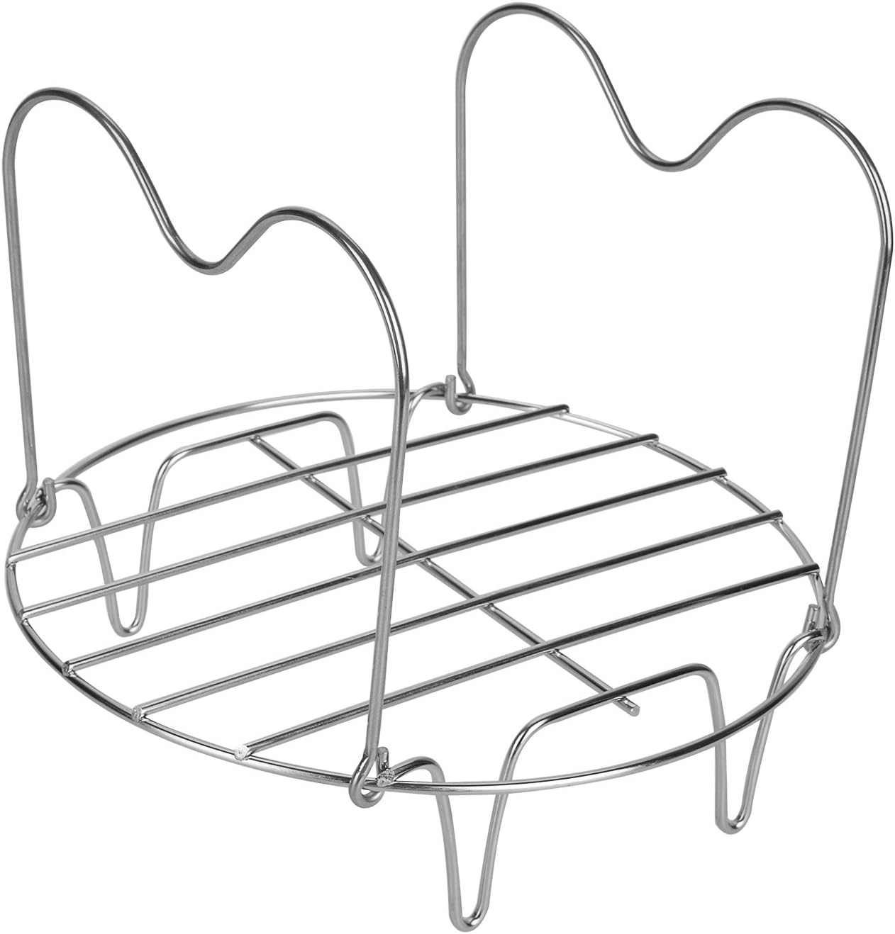 Amazon.com: Lakatay Steamer Rack Trivet with Handles for Instant Pot ...