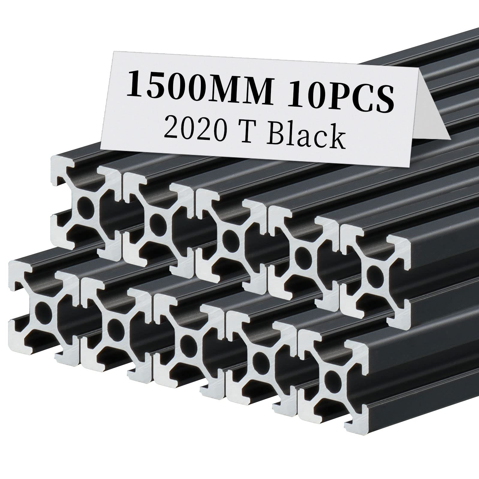 Snapklik.com : 10pcs 59.06 Inch 1500mm 2020 T Slot Aluminum Extrusion ...