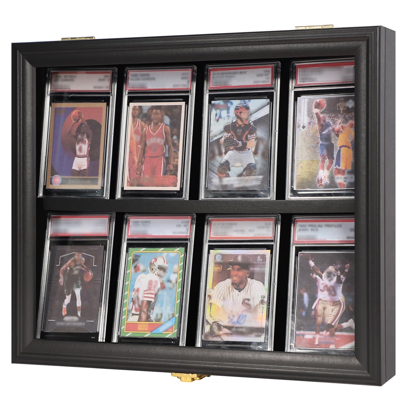 Amazon.com: Grintus 8 Baseball Card Display Case - Lockable Sports ...