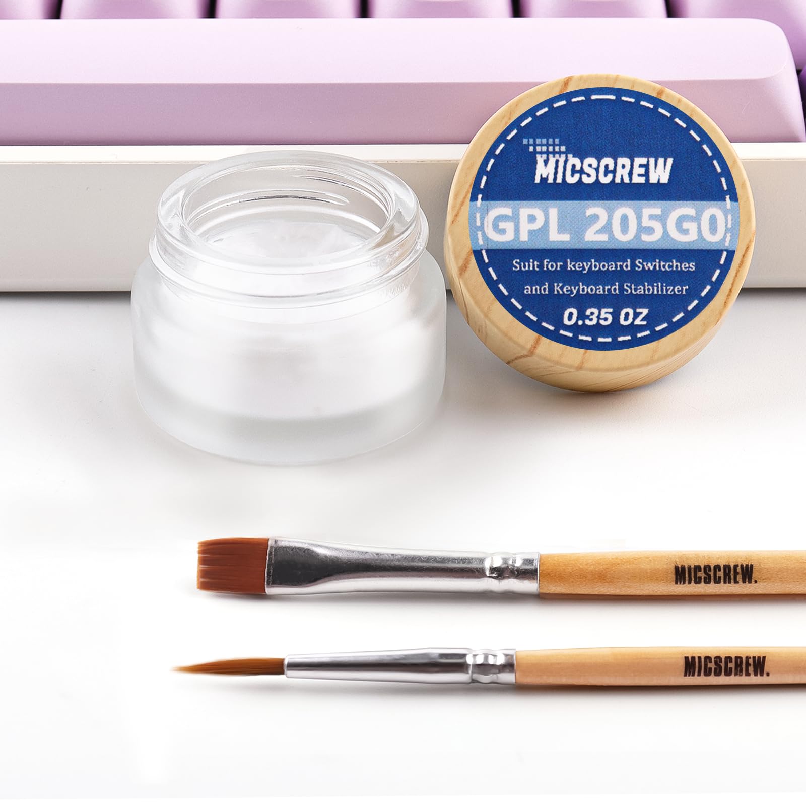 Amazon.com: 0.35OZ GPL 205G0 Keyboard Grease with 2 Brushes, Universal ...