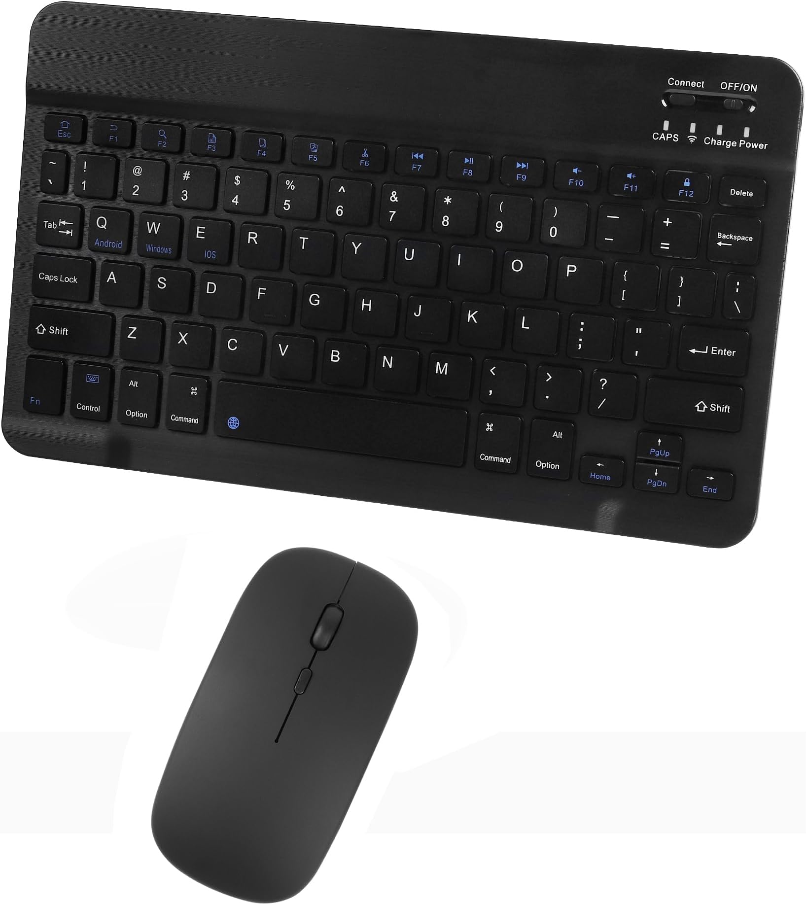 Amazon.com: Ultra-Slim Small Bluetooth Keyboard and Mouse Combo ...