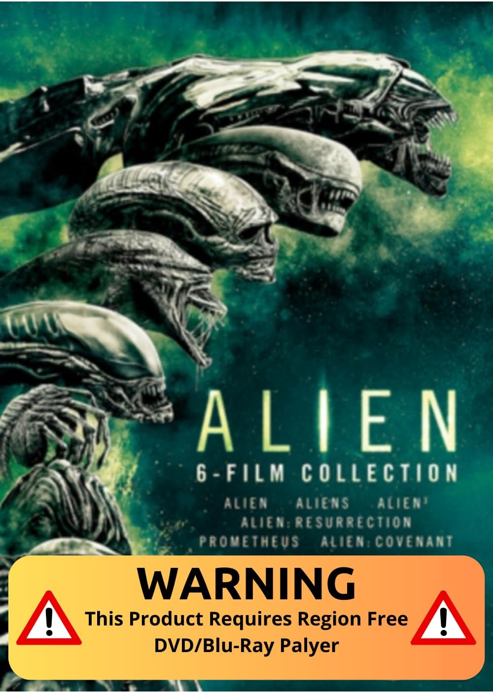 Alien 6-Film Collection [DVD] : Amazon.com.mx: Películas y Series de TV