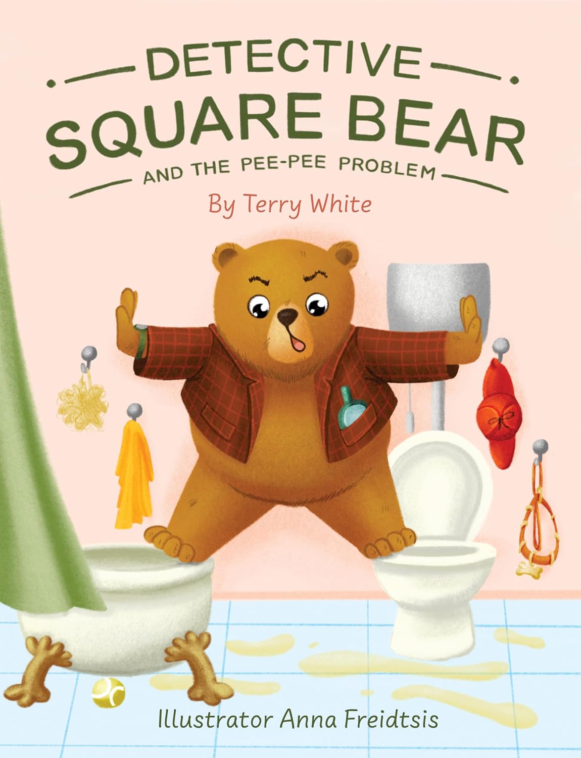 Amazon.com: Detective Square Bear and the Pee-Pee Problem: A Fun ...
