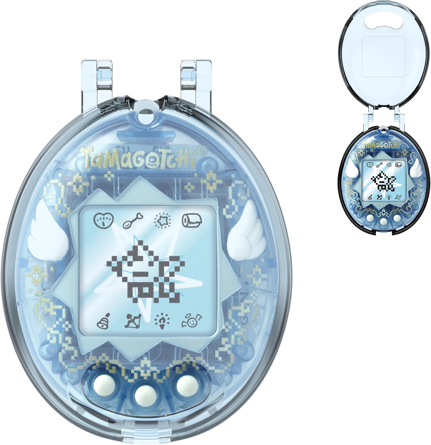 Amazon.com: SGHLDE for Tamagotchi Original Gen1/2/3 Case, Clear Hard PC ...