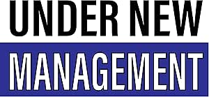 Amazon.com: Pre-Printed Under New Management Banner - Stripe - Blue (6 ...