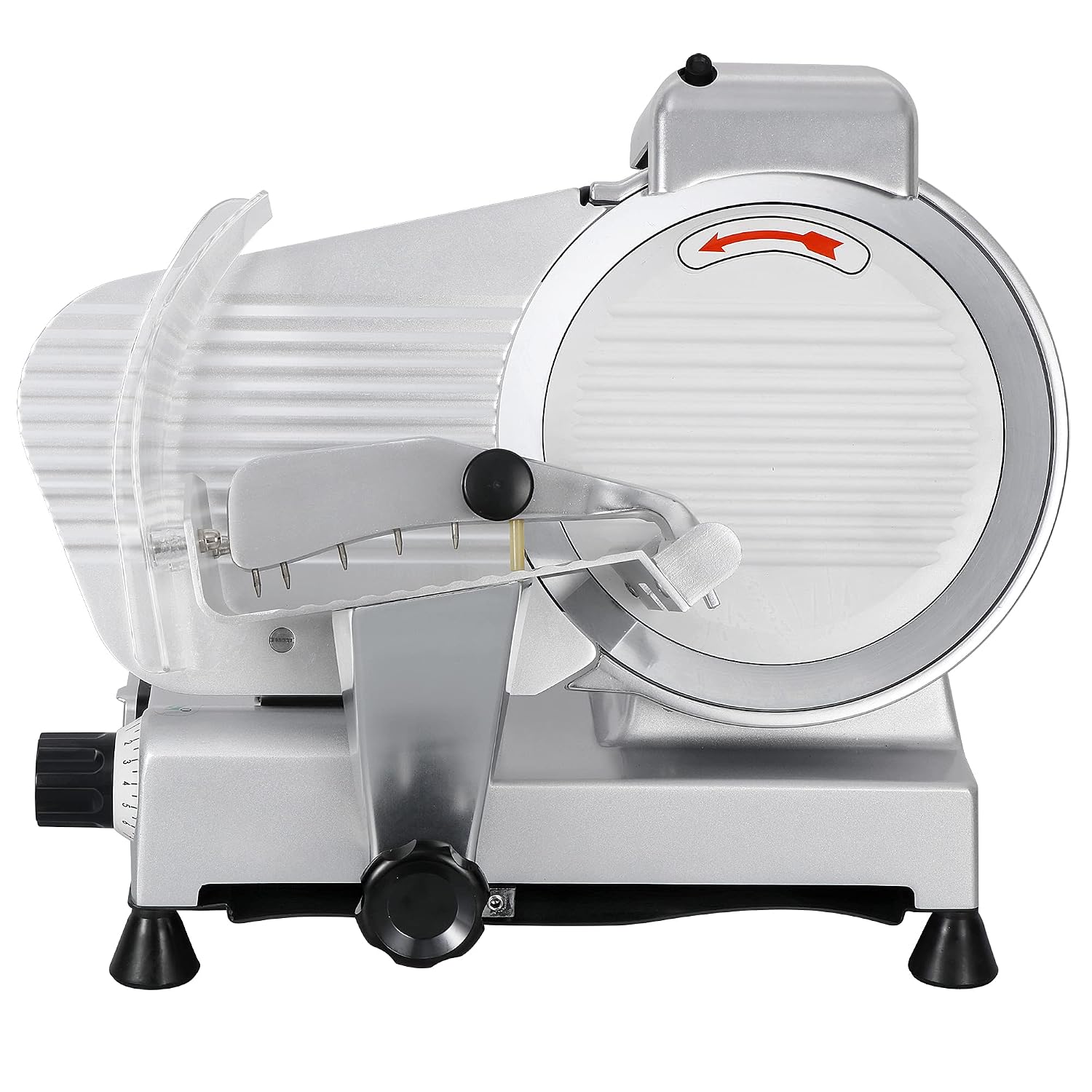 Amazon.com: Smartxchoices 10-inch Semi-Auto Meat Slicer for Home ...
