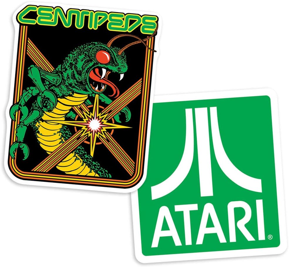 Amazon.com: Popfunk Atari Centipede Video Game Collectible Stickers ...