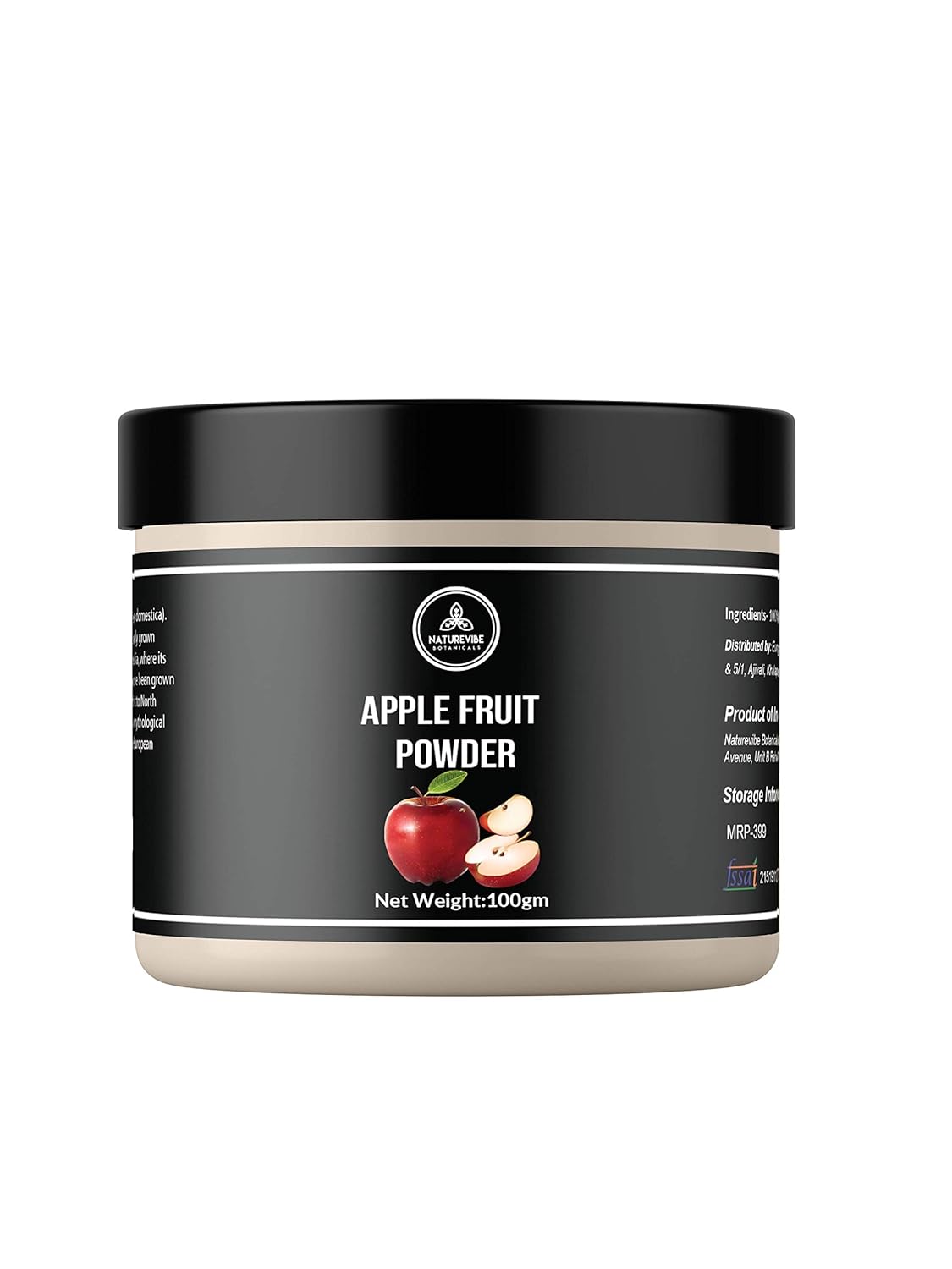Naturevibe Botanicals Apple Fruit Powder - 100gm | Apple Powder ...