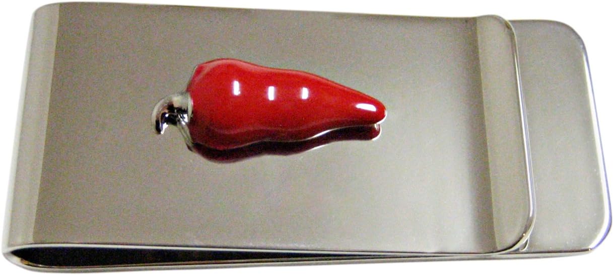 Amazon.com: Kiola Designs Red Chili Pepper Money Clip : Clothing, Shoes ...