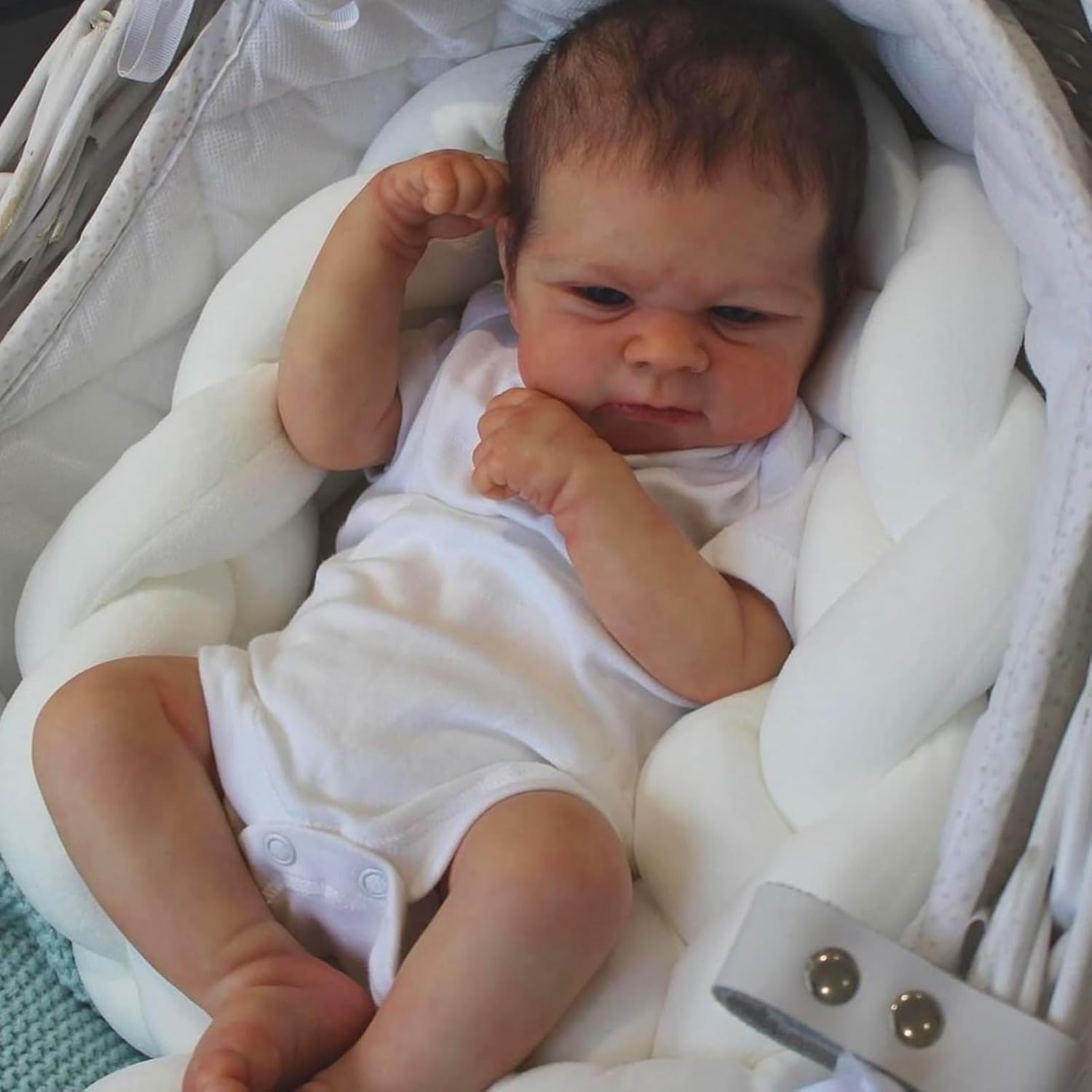 ROSHUAN Muñecas de bebé Reborn Elijah de 18 pulgadas con peso de niño ...