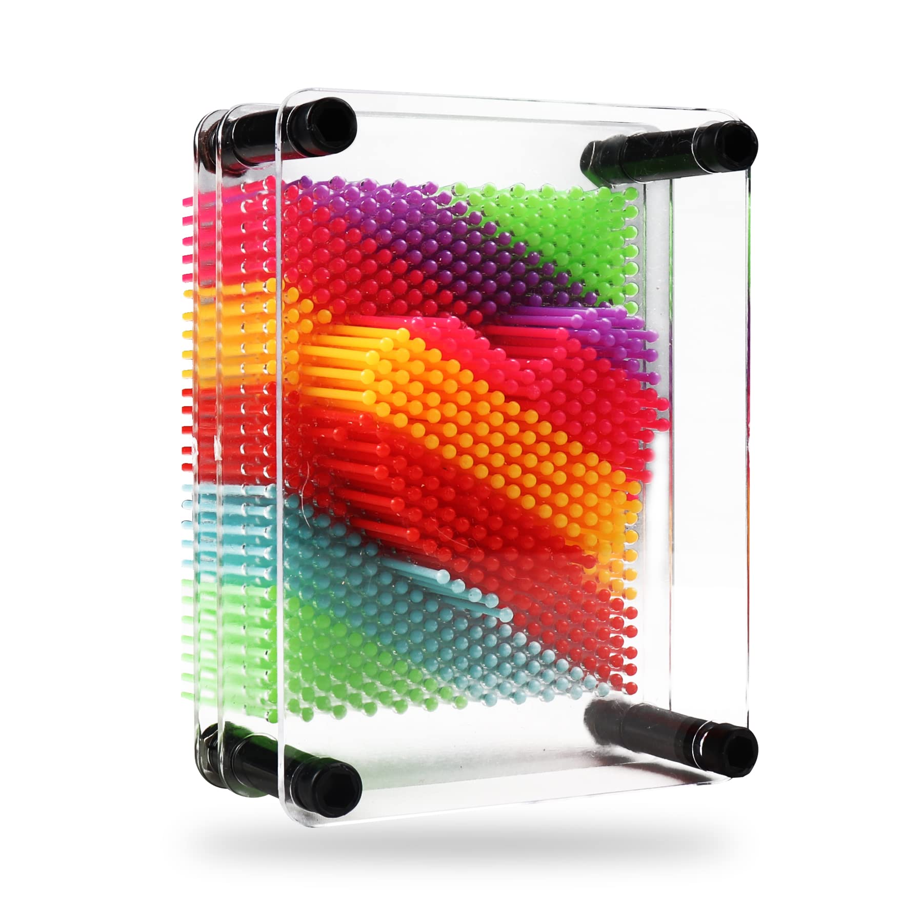 Lturxq 3D Pin Art Toy,Small Size 3.7" x 5" Plastic Board- Unique ...