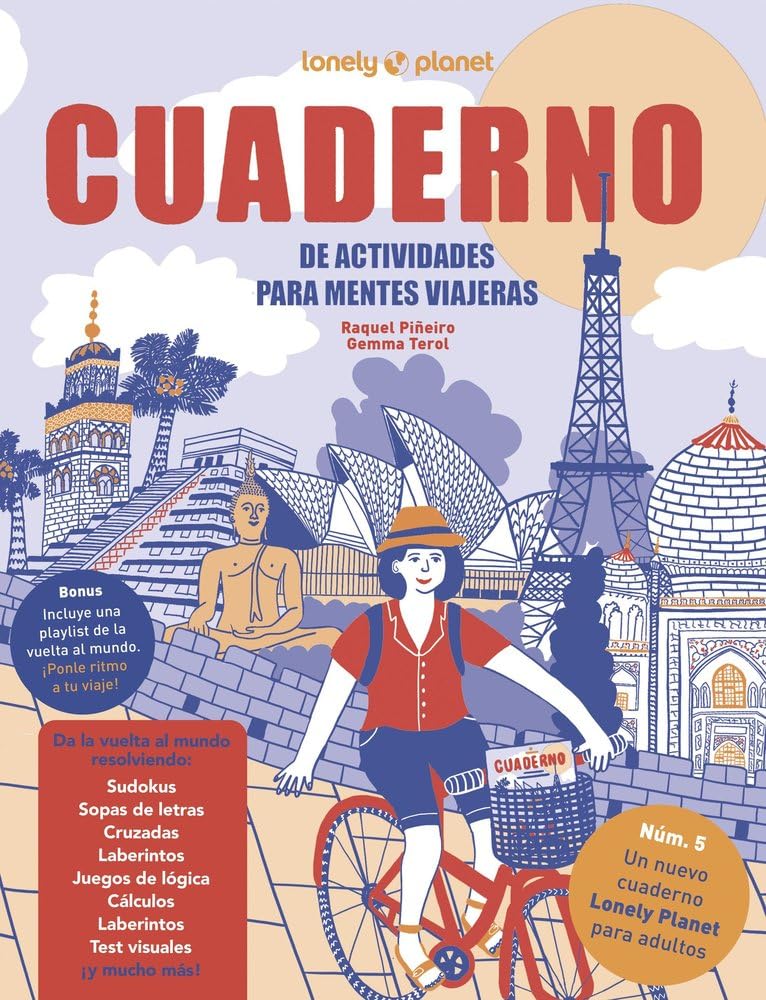 Cuaderno de actividades para mentes viajeras vol. 5 (Viaje y aventura ...