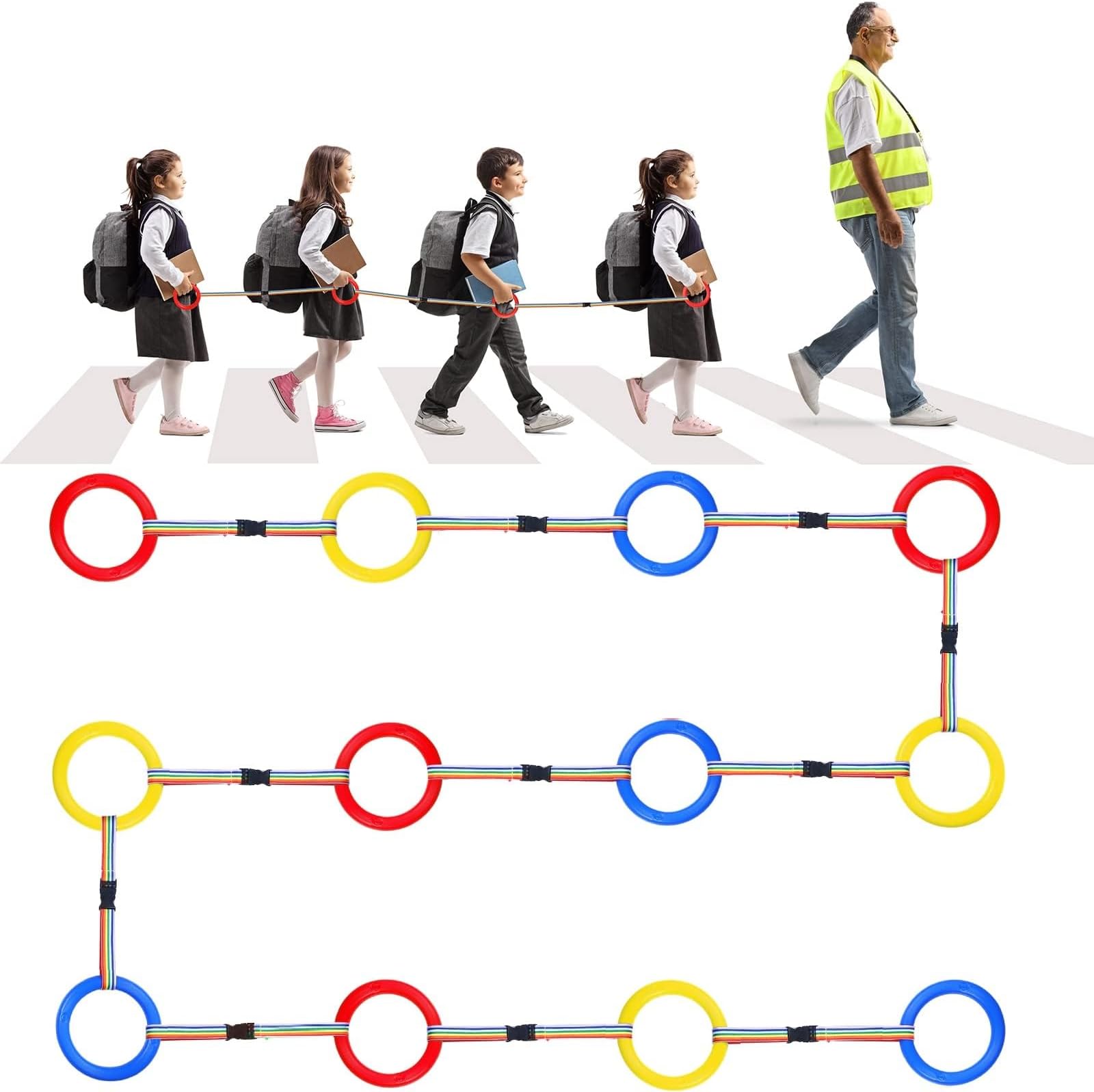 Amazon.com : Yunsailing 12 Sets Toddlers Walking Ropes Preschool ...