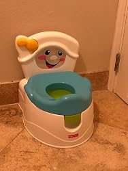 Amazon.com : Fisher-Price Toddler Toilet Learn-to-Flush Potty Training ...