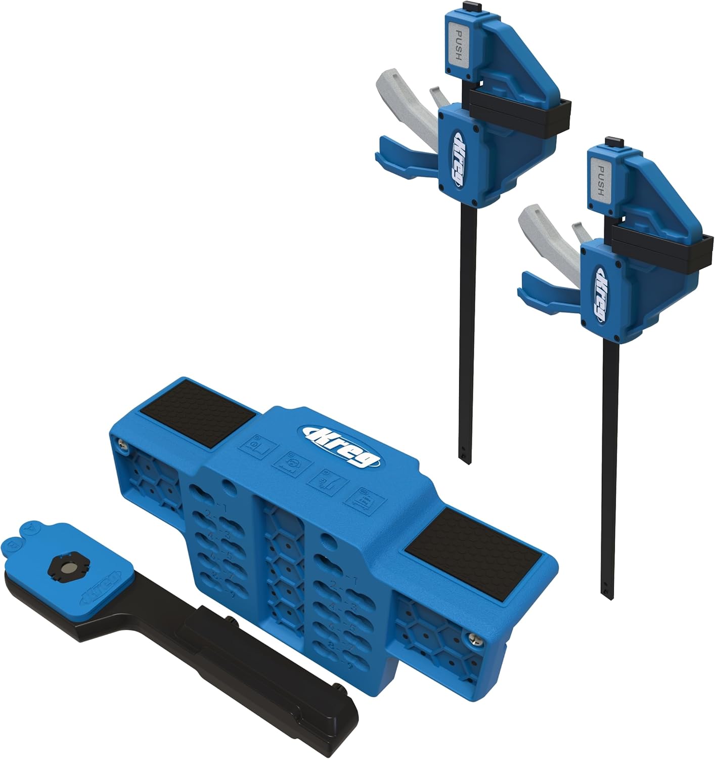 Kreg KHI-CDIJ Cabinet Door Installation Jig with 12" VersaGrip Clamps ...