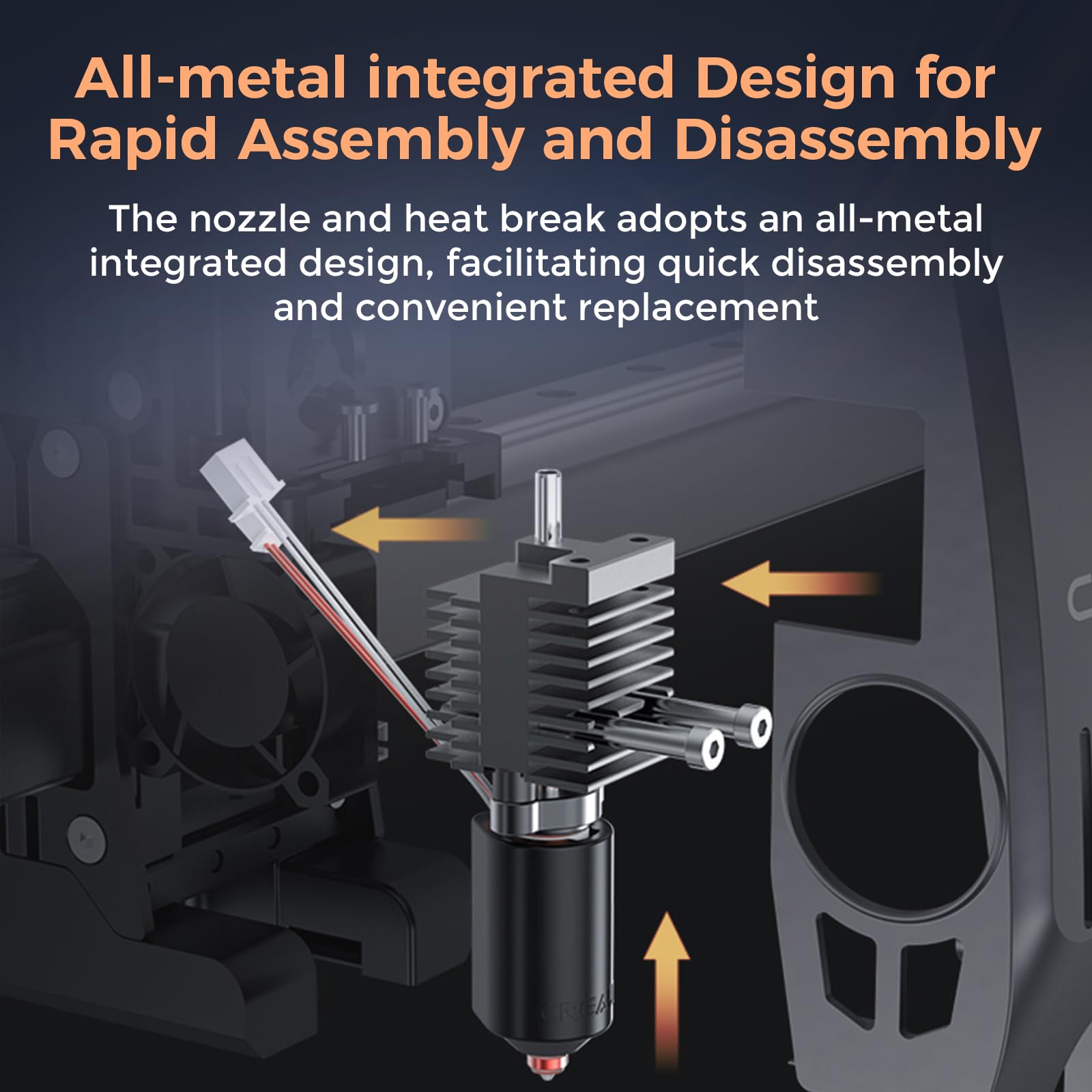 Snapklik.com : Creality Official K2 Plus Hotend Kit, Ceramic Heating ...