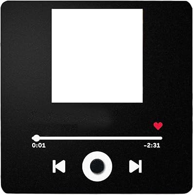 Amazon.com: Custom Album Fridge Magnet - Personalized Music Player With Photo, Song & Album ...
