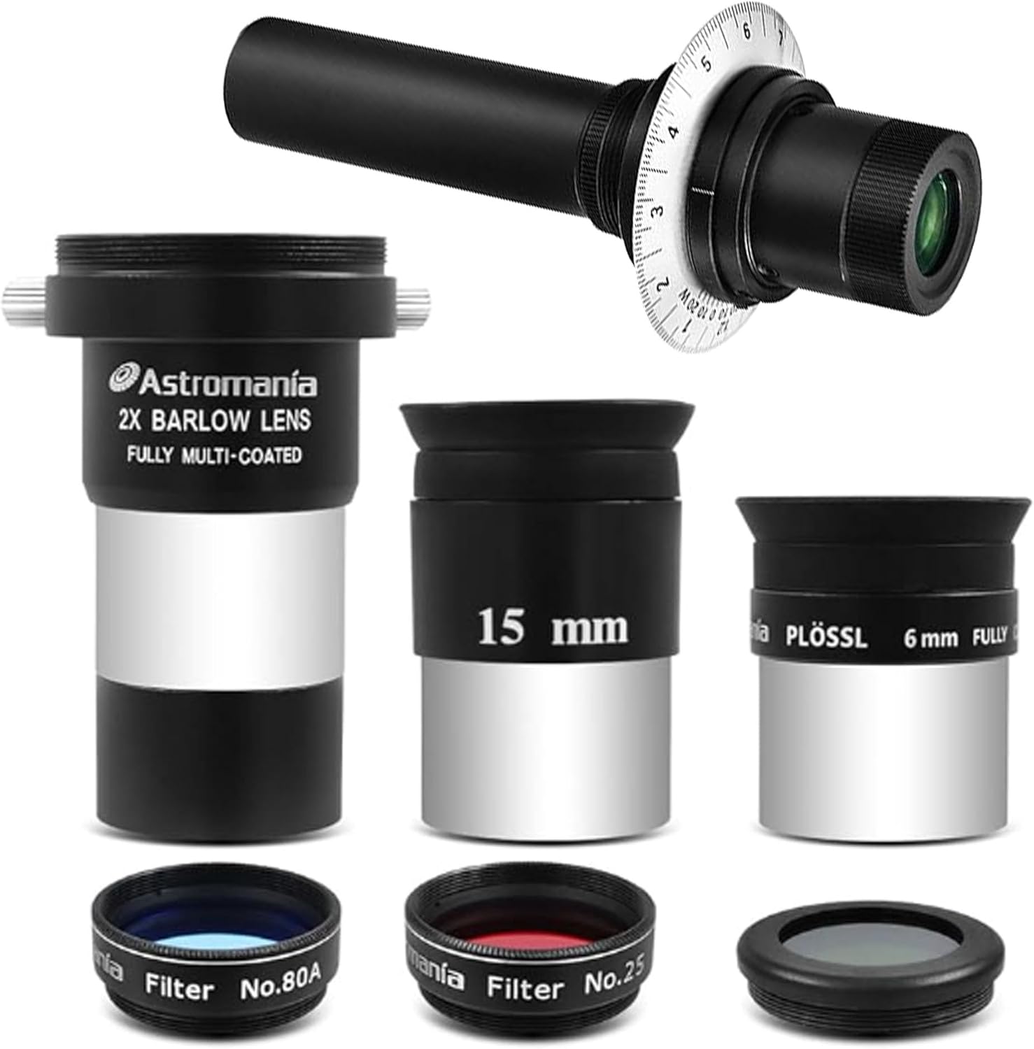 Amazon.com : Astromania Polar Alignment Scope - Bundle with - Accessory ...