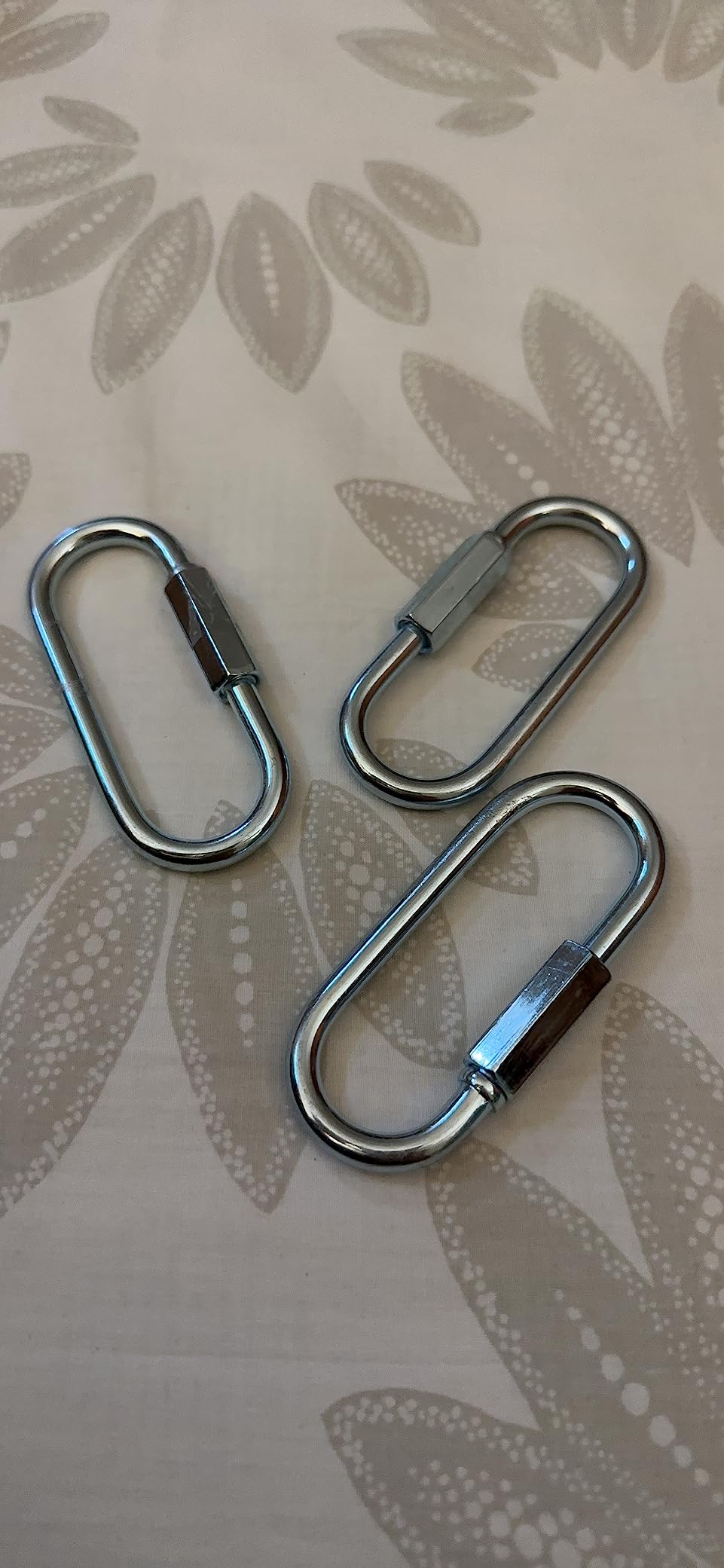 REZNOR Heavy Duty Oval Shape Stainless Steel Screw Link Snap Hook ...