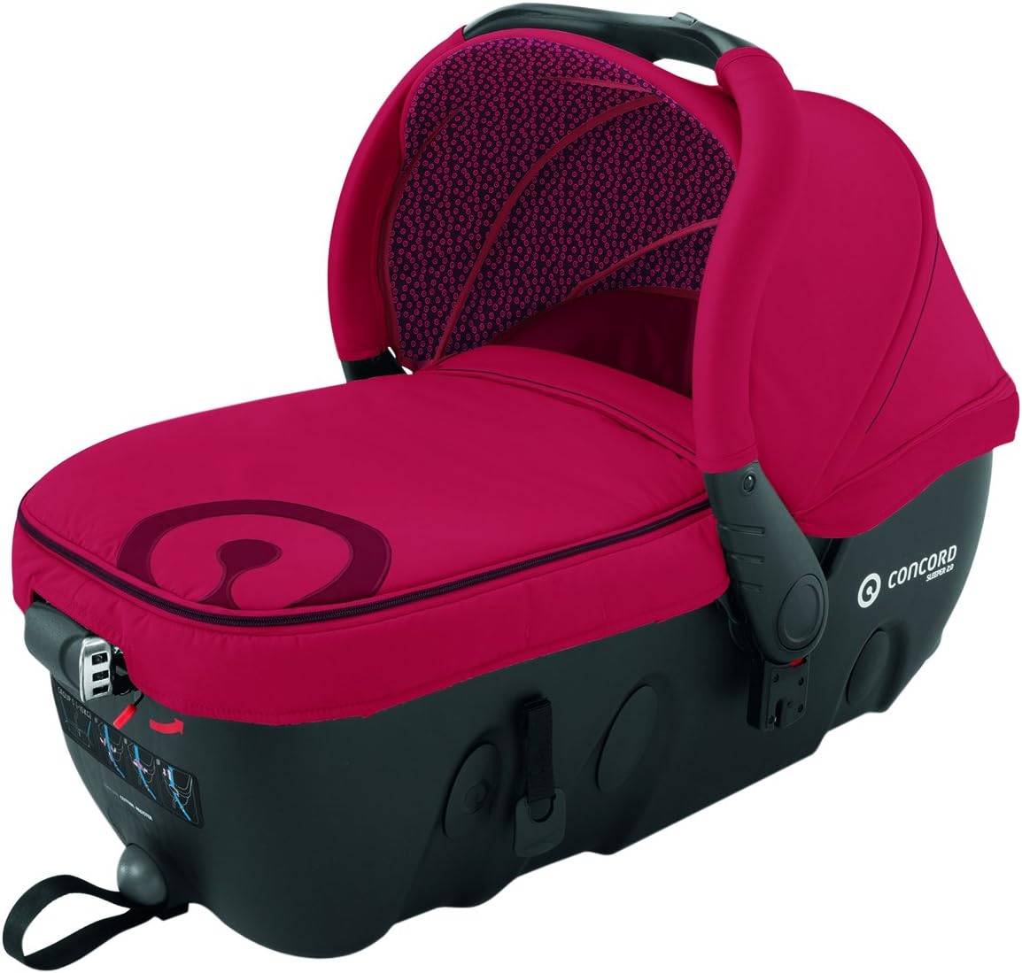 Concord Sleeper Carrycot (Ruby Red) : Amazon.co.uk: Baby Products