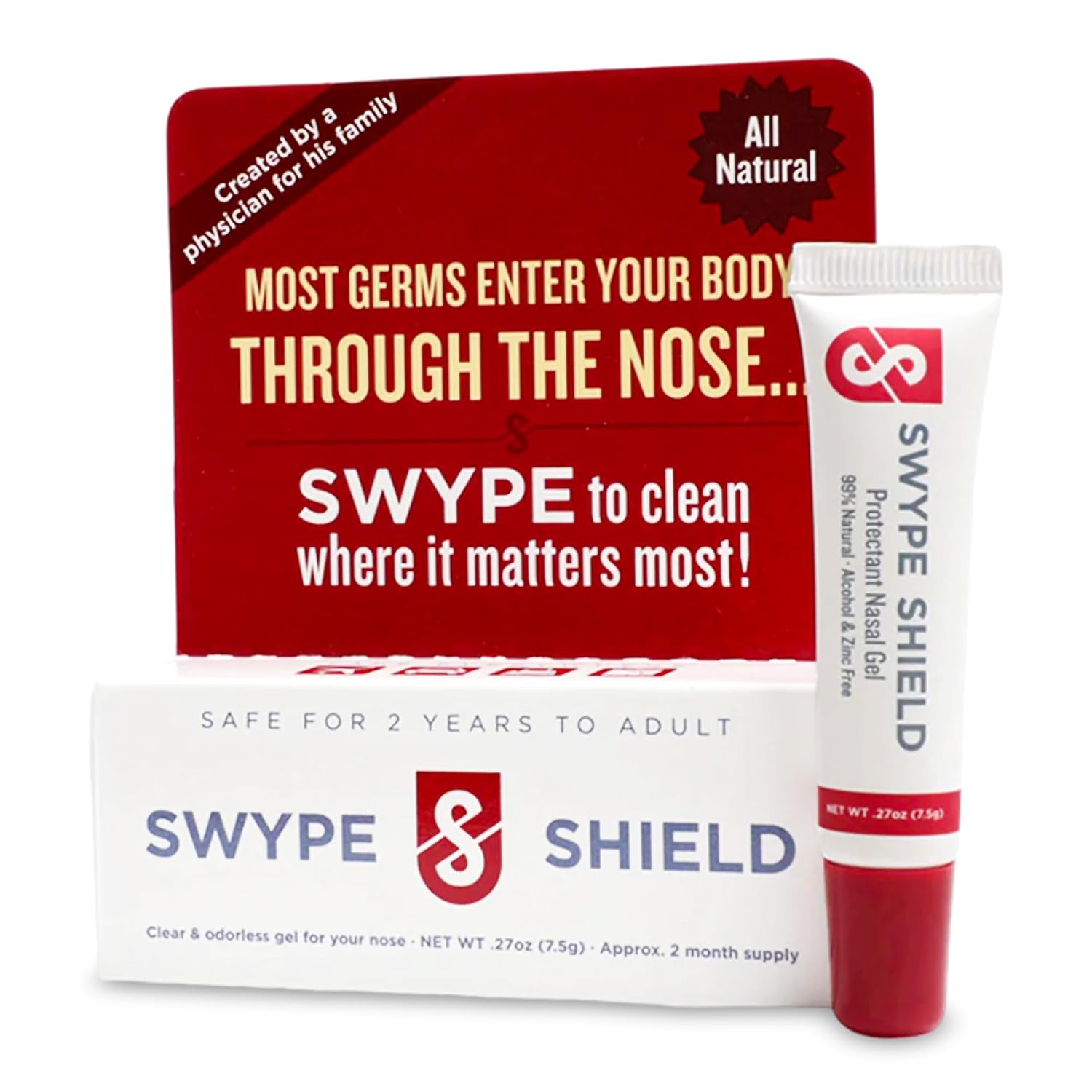 Swype Shield Gel Nasal Bloqueador de Partículas e Alérgenos - Sem ...
