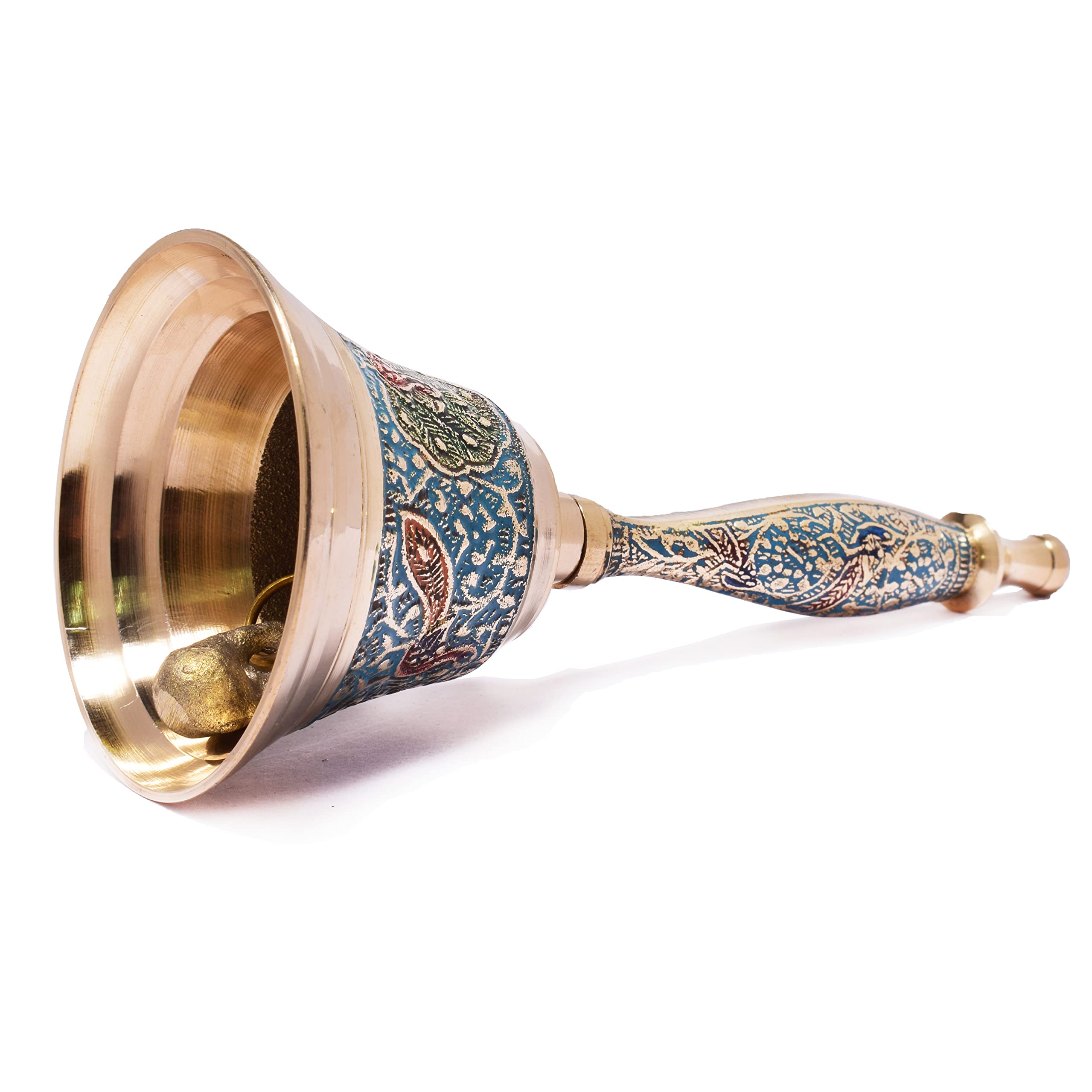 Snapklik.com : Brass Hand Bell Call Bell Wedding Bells - Brass Pooja ...
