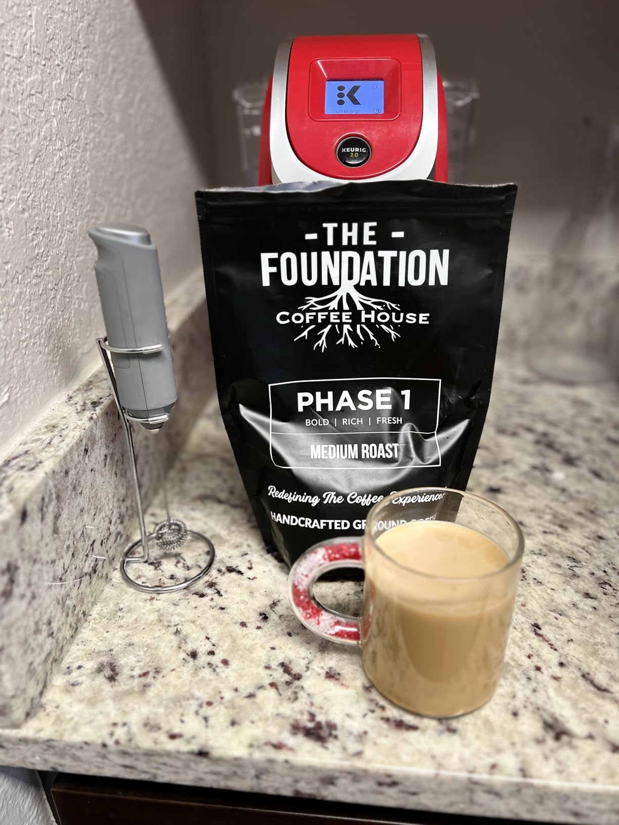 Amazon.com : The Foundation Coffee House Phase 1 Colombian Coffee Beans ...