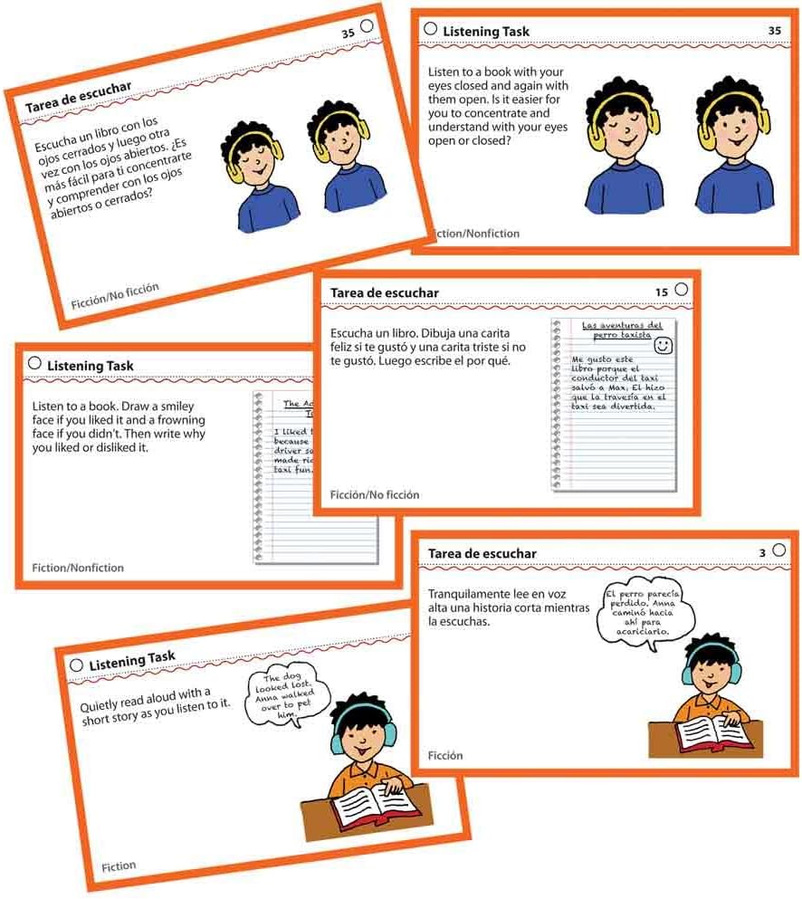 Amazon.com: Listening Center Task Cards Gr. 2+ : Office Products