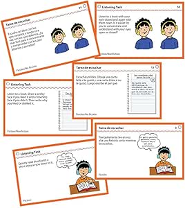 Amazon.com: Listening Center Task Cards Gr. 2+ : Office Products