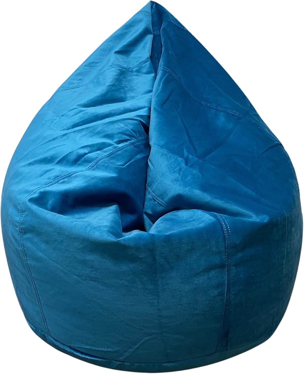 Dojo Teardrop Bean Bag Chair (Filled) - Plush Ultra Soft Giant Bean Bag ...