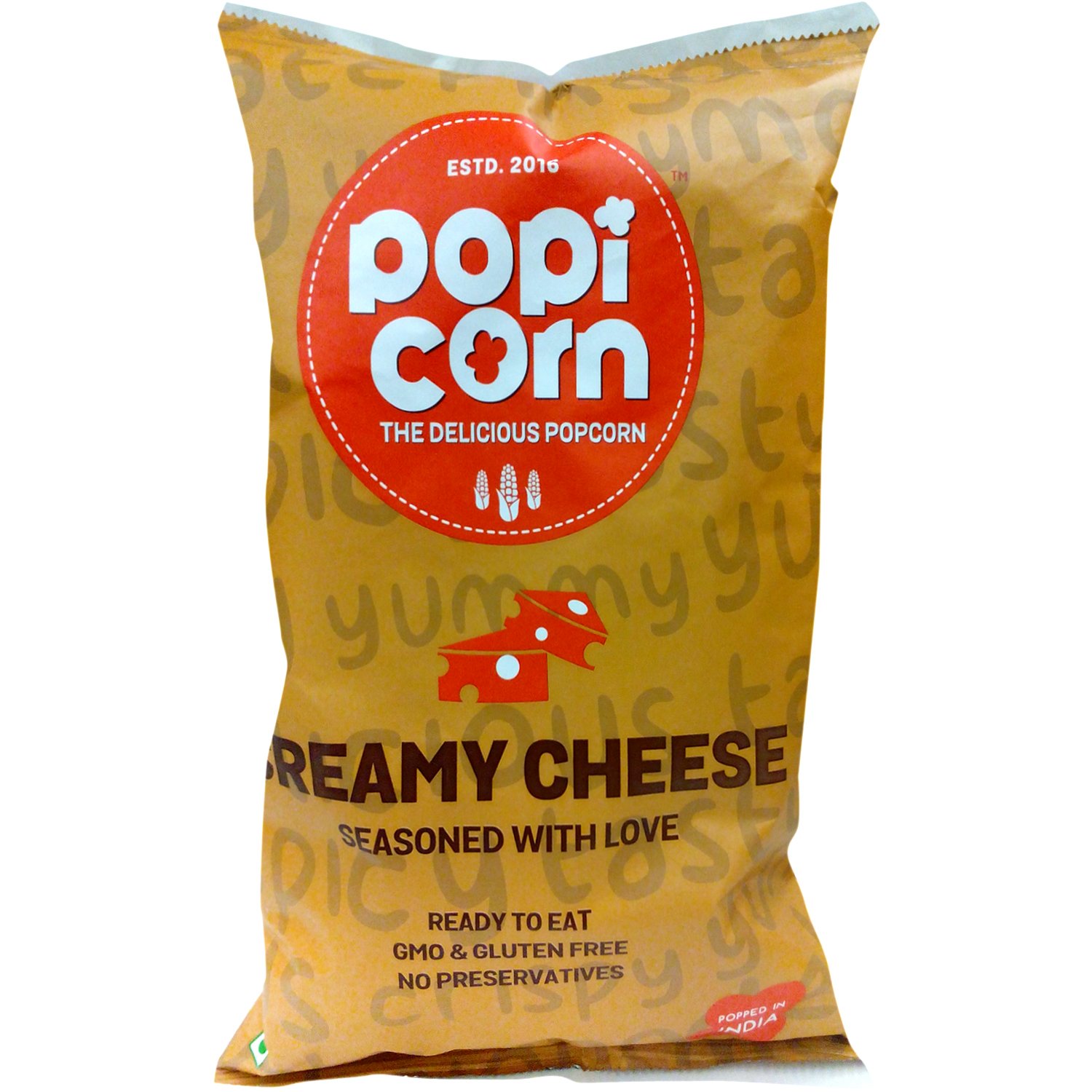 Popi Corn Popcorn - Creamy Cheese, 80g Pouch : Amazon.in: Grocery ...
