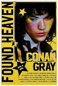 Amazon NKLGTRC Conan Gray Posters For Room Aesthetic Canvas Poster amazon-nklgtrc-conan-gray-posters-for-room-aesthetic-canvas-poster