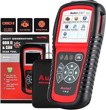 Amazon.com: Autel AutoLink AL519 Car OBD2 Scanner Classic Enhanced Mode ...