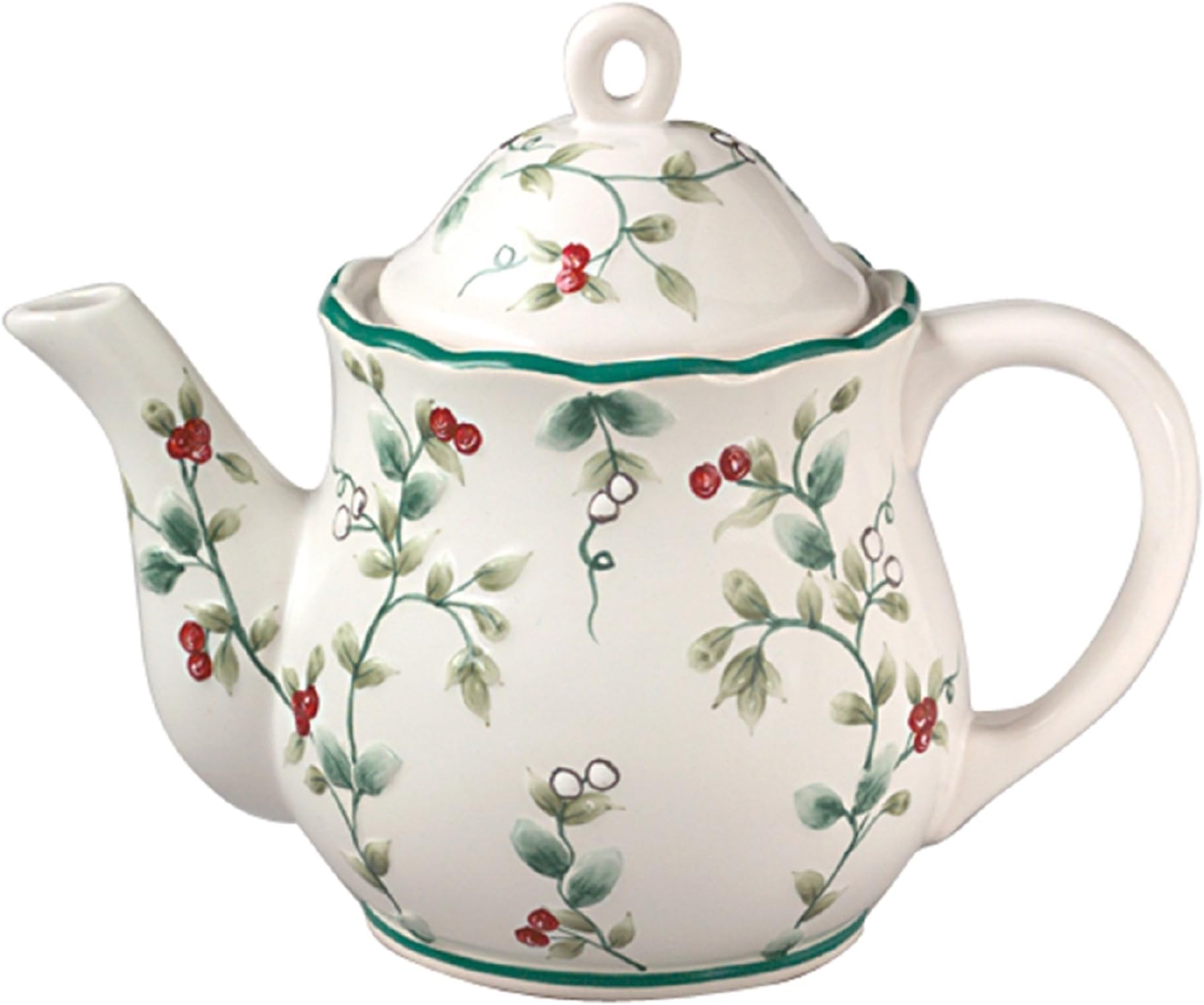 Amazon.com: Spode Christmas Tree Gold Collection Teapot, Tea Infuser ...