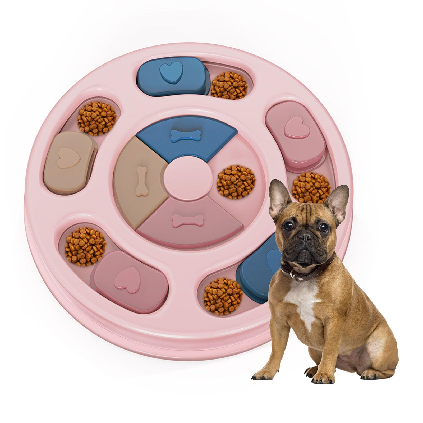 Amazon.com: Japanese Dog Puzzles Slow Feeder, Interactive Food Puzzle ...