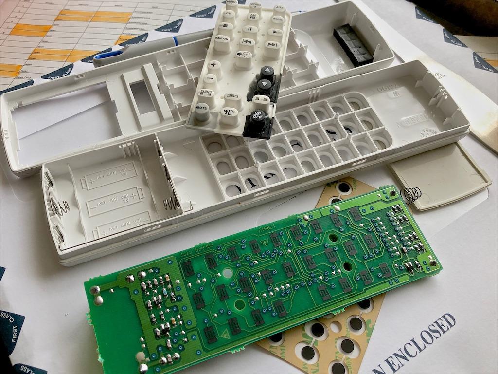 Amazon.com: ButtonWorx Remote Control Button Repair Kit for Bose RC9 ...