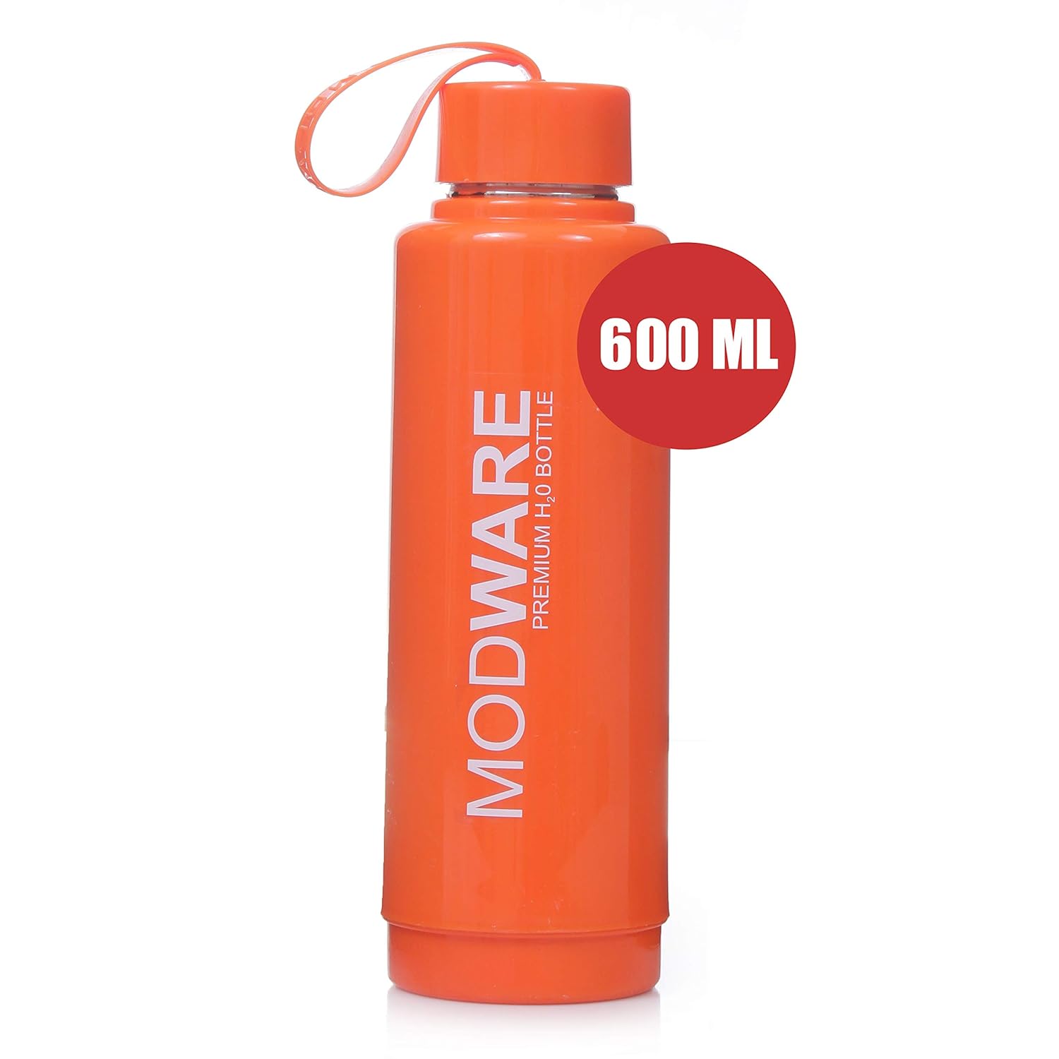MODWARE Kool Kammander Premium Inner-Steel Water Bottle (Orange 600ml ...