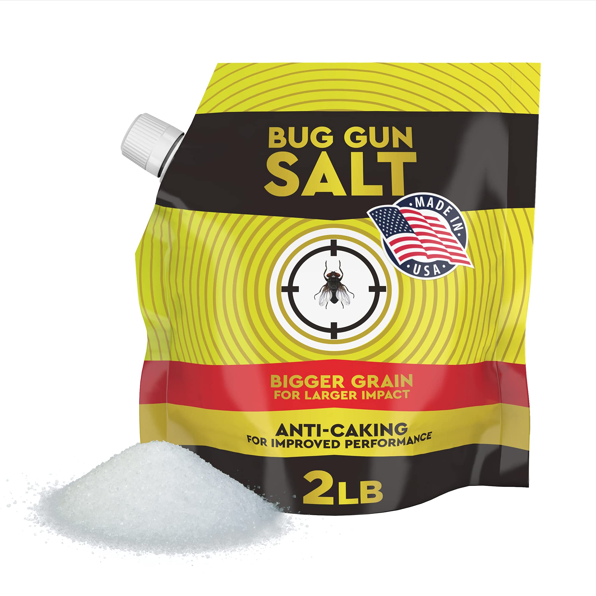 Buy IMPRESA 2 lbs. Fly Salt for Fly Shooters – Made in the USA – Large ...