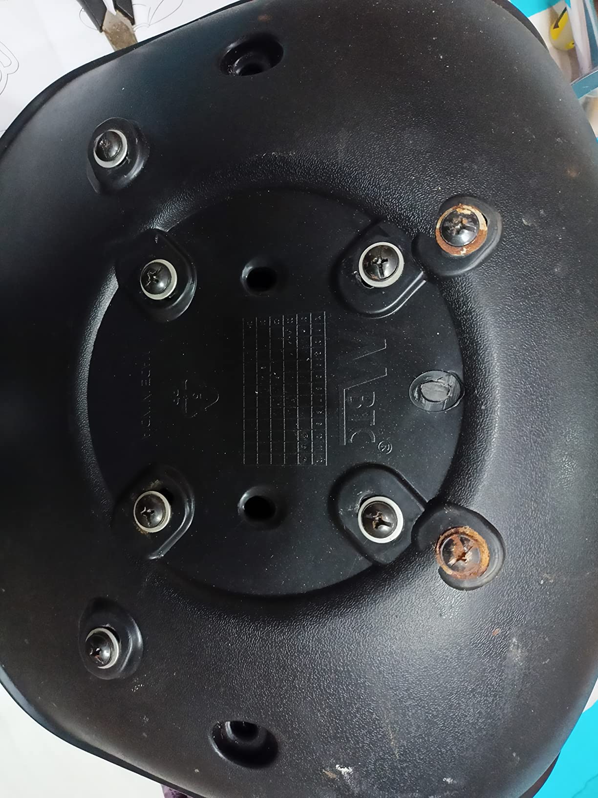 MBTC PolyPlastic Rapid High Bar Chair/Kitchen Stool [Black] : Amazon.in ...