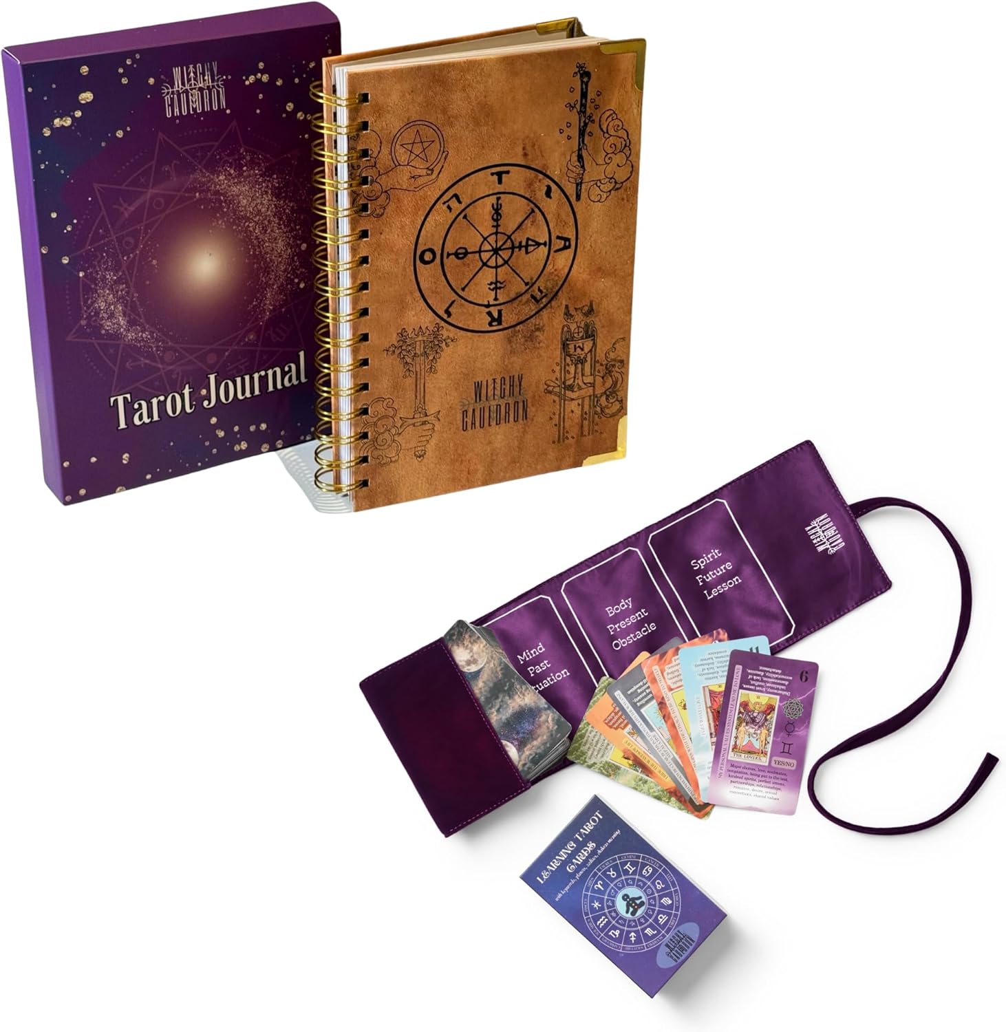 Amazon.com: Witchy Cauldron Tarot Learning Set for Beginners: Learning ...