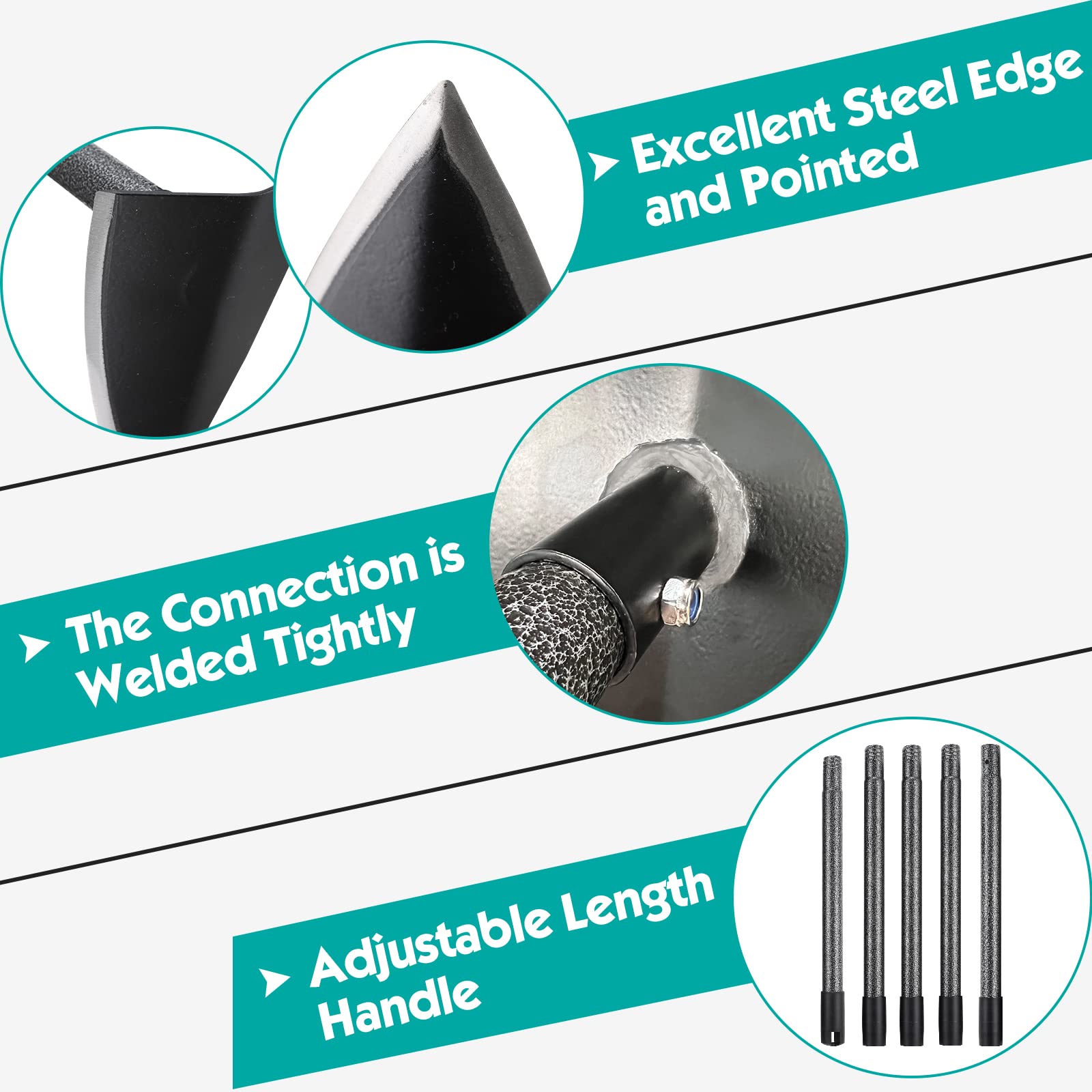 Snapklik.com : Hoe Garden Tool,Triangle Gardening Hoe