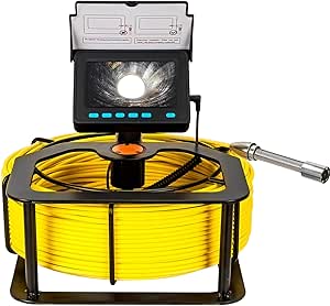 Pipe Drain Inspection Camera,4.3" Industrial Endoscope with DVR ...
