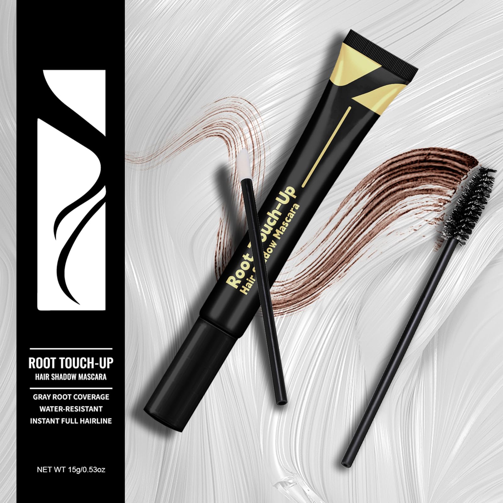 Amazon.com: HAIOLORPRO Root Touch Up Hair Color Medium Brown, Root ...